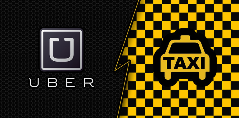 Uber Taxi Logo